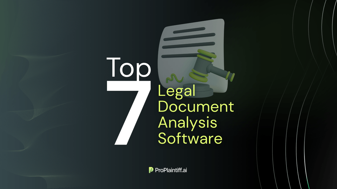 Top 7 Legal Document Analysis Software 2025